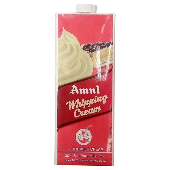 Buy Amul Whipping Cream 1ltr 1 Pc Online in India - Khojle by Jagran