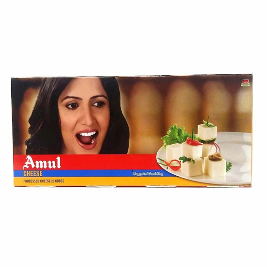 Buy Amul Cheese Cubes 500g 1 Pc Online in India - Khojle